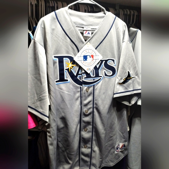 Majestic | Shirts | New With Tag Vintage Tampa Rays Jersey | Poshmark
